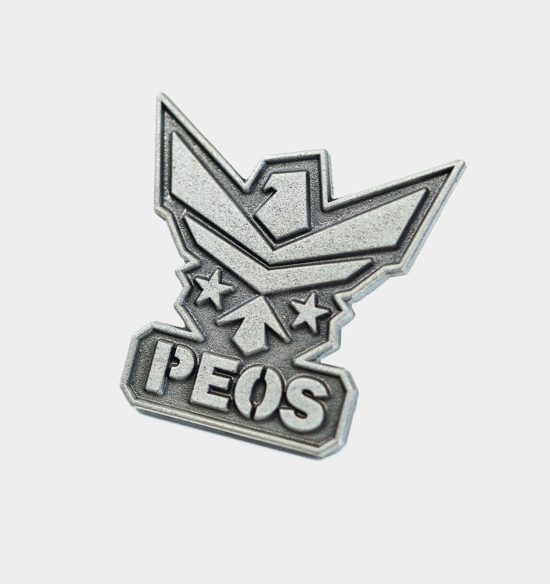 PEOS | SYMBOL METAL BADGE – PEOS INDUSTRIES